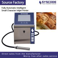 China Food Packaging CIJ Printer IP66 Industrial Inkjet Coder 345m/min 12 Month Maintenance for sale