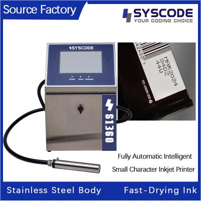 China Syscode 1360 CIJ Printer IP66 Clean Room Inkjet Coder for Cosmetics 12 Month Maintenance for sale