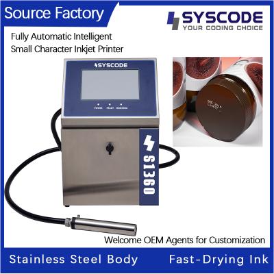 China Syscode 1360 Industrial Inkjet Printer 50 Micron Nozzle 345 m/min IP55 for sale
