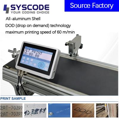 China T16 Series All-Aluminum DOD Large Character Inkjet Printer with 7-Inch Touchscreen, 10-20mm Print Height, and 60 m/min Speed for sale