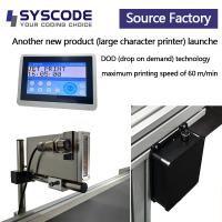 China T16 Series All-Aluminum DOD Large Character Inkjet Printer - 60m/min Speed, 3GB Storage, Food-Safe Water-Based Ink Option for sale