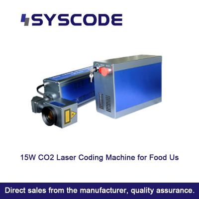 China 30W High Power CO2 Laser Marking Machine for Food-Safe Coding and High-Speed Marking with Non-Contact Process for sale