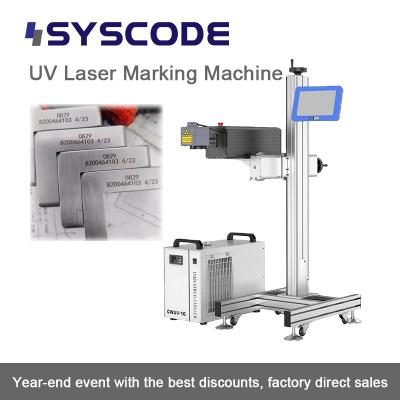 China 3W UV Laser Marking System with 110×110mm Area and 0.03mm Line Width for Electronics and Medical Industries for sale