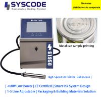 China Syscode S1950 Intelligent Touchscreen CIJ Printer for Aluminum Packaging 368m/min for sale