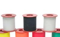 China 100% Polyester Colorful Rainbow Double Side Reflective Yarn For Knitting Wash Durability 0.25mm 0.5mm 1mm for sale