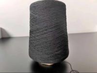 China 10s/2 Flame Retardant Carbon Fiber Yarn Manufacturers Black Limiting Oxygen Index (LOI) 40+ Preoxidized Fiber for sale