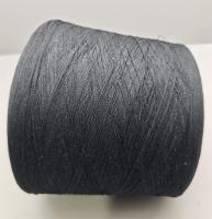 China 10s/2 Flame Retardant Carbon Fiber Yarn Manufacturers Black Limiting Oxygen Index (LOI) 40+ Preoxidized Fiber for sale