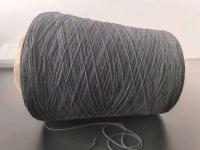 China 20s/2 Black Preoxidized Carbon Fiber Yarn Flame Retardant LOI 40+ For Spinning for sale