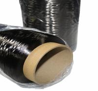 China Carbon Fiber Roving Yarn 3k/6k/12k/24k High Strength RING SPUN Technics for sale