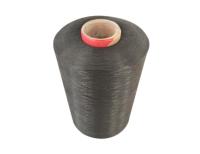 China ESD Carbon Fiber Conductive Yarn Carbon Fiber Yarn Filament For Anti Static Fabric for sale