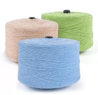 China Glitter Chenille Yarn 95 Polyester 5 Sliver Ne 12NM Dyed And Raw White Anti Pilling for sale