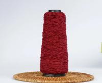 China Fashion Popular Red Chunky Chenille Yarn In Bulk Colorful Yarn For Knitting for sale