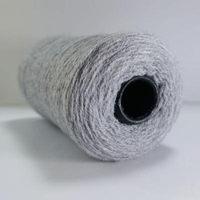 China Pure Cotton High Tencaity Weaving Acrylic Blend Yarn Fancy Spandex 18S/2 Sweater Milk Stand Dyed 28Nm/2 for sale