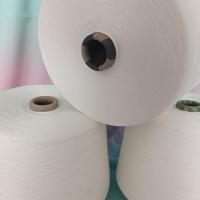 China 57% Yarn Bulk 50% Spandex 100% Feeling Fancy Yarns For Weaving Comfortable Sweater for sale
