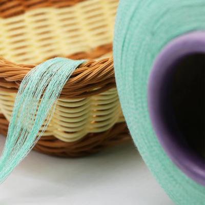 China Core O/E Virgin Circula 75D/24F Vortex Viscose Melange Yarn Dyed Knitting For Weaving for sale