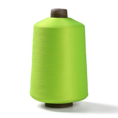 China White Spun 202 Ring Spun Polyester Yarn For Sewing Dacron 50D-600D Dyed Filament 20S/3 Cotton Melt 30/1 Fiber for sale