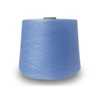 China Anti Bacterial Dope Ring 403 Cotton Polyester Blend Yarn High Strength White for sale