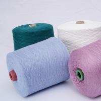 China Cotton Shirt 20S/3 High 100% Dyed Mono Yarn Polyester 210D Sewing Light 300D-1200D Melt Recycled Cotton Yarn for sale