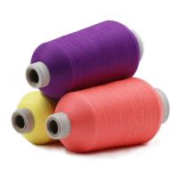 China Hot 100 White Polyester Filament Yarn Weft Anti Bacterial Dty Strand Dacron for sale