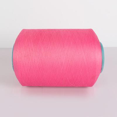 China Rubber 100/48 840D 13% 20/150D Polyester 100% 280D 620D 2075 75D Dyed 150D/48F Colored Earloop Air Raw Covered 75D Spandex Yarn for sale