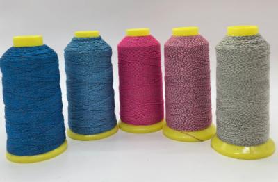 China Customized Super Bright Double Sided Reflective Yarn High Visibility Material For Garment & Textile Knitting for sale