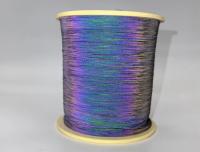 China High Visibility Rainbow Reflective Yarn Reflective Thread For Sewing Clothing And Knitting for sale