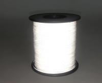 China Industrial Sewing Reflective Yarn Silver Reflective Thread For Embroidery Grey Reflective Materials for sale