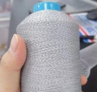China 350D Grey Embroidery Reflective Thread For Knitting Safety Clothes Sewing Yarn Reflective for sale