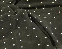 China Four Side Elastic White Polyester Mesh Ironing Three Dimensional Diamond Yarn Colorful Stage Clothing for sale