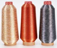 China Japanese Knitting Pure Metallic Yarn Embroidery Lurex Yarn Polyester Gold Yarn for sale