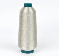 China 150d Pure Gold And Pure Silver Metallic Embroidery Yarn Gassed Technics for sale