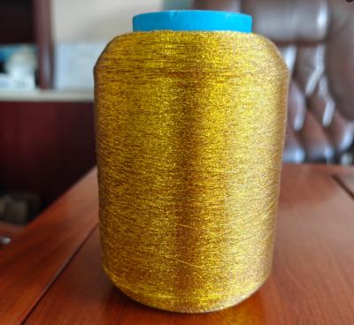 China Mx Ms Color Metallic Yarn Lurex Embroidery Thread Metallic Yarn For Weaving for sale