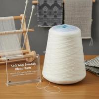 China Soft And Smooth Blend Yarn White Or Dyed Ideal For Textile Production Knitting And Weaving Applications for sale