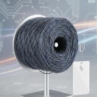 China Highly Breathable Conductive Yarn Featuring 10-20 Percent Elongation Perfect for Electronic Textile Production Smart Wearable Fabric for sale