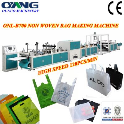 China ONL-B700 2013 New type Machine pp non woven bag making machine price for sale