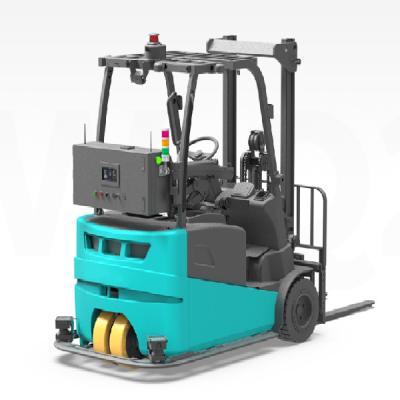 China Intelligent Counterbalanced Unmanned Forklift - 1850 kg Load Capacity with 1828 mm Turning Radius for Automated Material Handling for sale