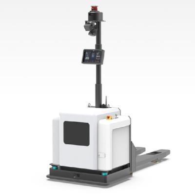 China Pallet Handling Automated Guided Vehicle - 2000kg Capacity Unmanned Forklift with 1.5m/s Speed for sale