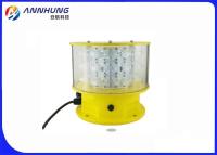 China Red And White Dual Aeronautical Obstruction Light , Medium Intensity Aircraft Warning Lights for sale