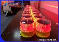 China FAA L-810 Low Intensity Solar Aviation Obstruction Light 3w For Telecom Tower for sale