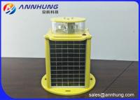 China High Brightness Solar Powered Aviation Lights / Tower Obstruction Lighting for sale
