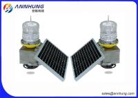 China SUS304 Stainless Steel Body 32.5cd Flashing LED Solar Powered Aviation Lights for sale