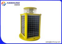 China 20W DC12V Red Flash Solar Obstruction Light Medium-intensity Type B  for Wind Turbinebridge for sale