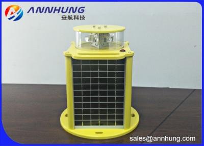 China Red Solar Obstruction Light With Die Casting Aluminum ICAO FAA Standard for sale