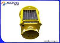 China Red Solar Obstruction Light With Die Casting Aluminum ICAO FAA Standard for sale