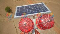 China LED Red Flashing Solar Aviation Obstruction Light for Aircraft Warning for sale
