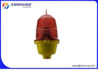 China Steady Burning  Aircraft Warning Lights for Buildings with Aluminum Alloy Base for sale