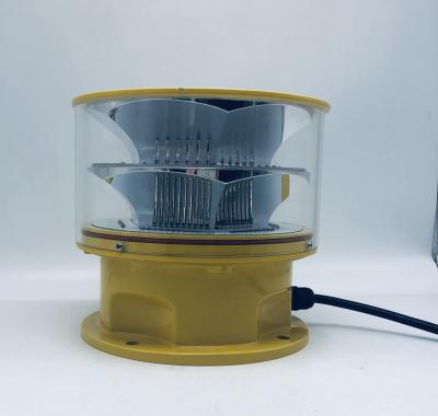 China Medium Intensity Aircraft Warning Light Dual Aviation Obstruction Light Red White Color for sale