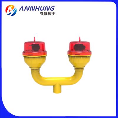 China Double Obstruction Aircraft Warning Light Low Intensity L810 Aviation for sale
