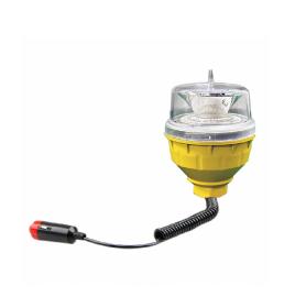 China Low-intensity Type C Aviation Obstruction Light with 60FPM Flash and Magnetic Base for Vehicles for sale
