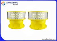 China Marking Towers Aircraft Warning Light IP Rating 65 And Red Color Temperature for sale